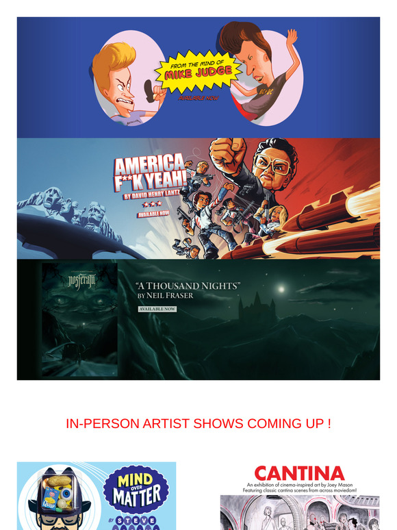 Hero Complex Gallery: NOW AVAILABLE: Mike Judge · Team America · Nosferatu | Milled