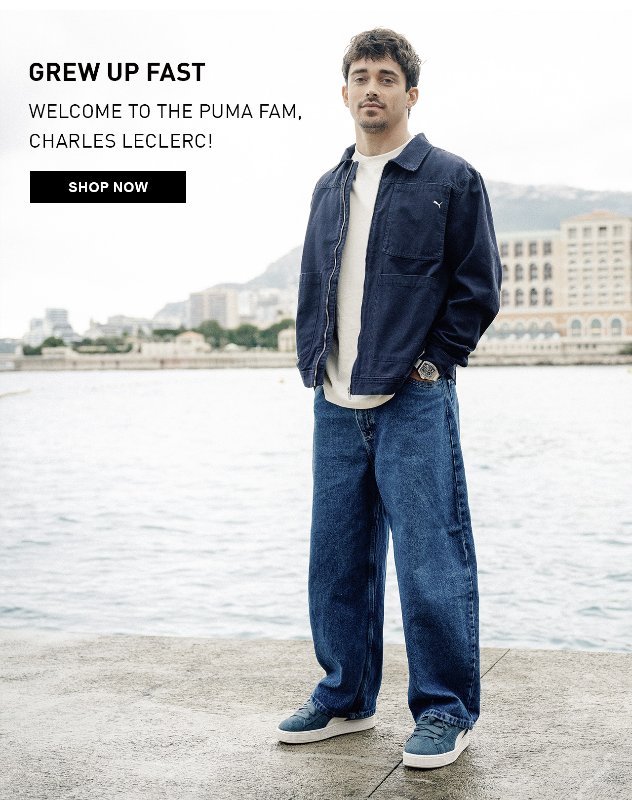 Puma: Charles Leclerc, welcome to the PUMA Fam! | Milled