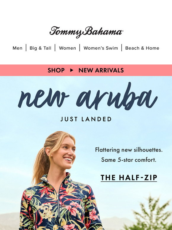 Tommy Bahama: Time to Celebrate *NEW* ARUBA STYLES | Milled