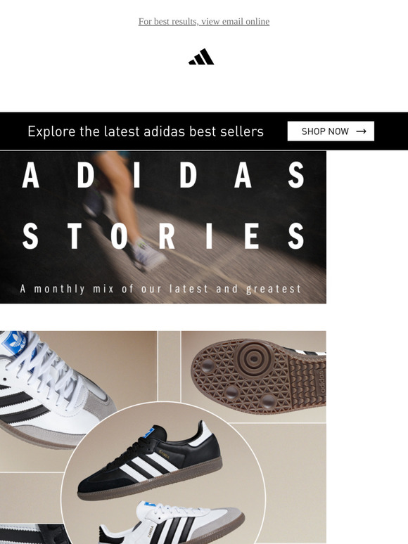 adidas Email Newsletters: Shop Sales, Discounts, and Coupon Codes