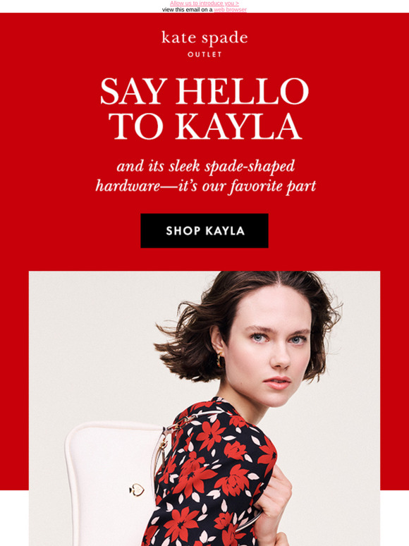 Kate Spade New York: Have you seen our new Kayla collection? | Milled