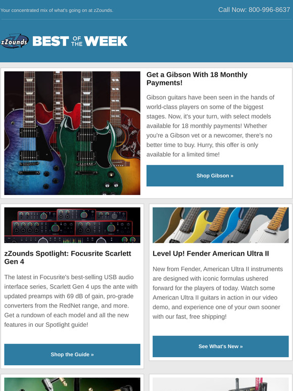 zZounds: zZounds Best of the Week | Milled