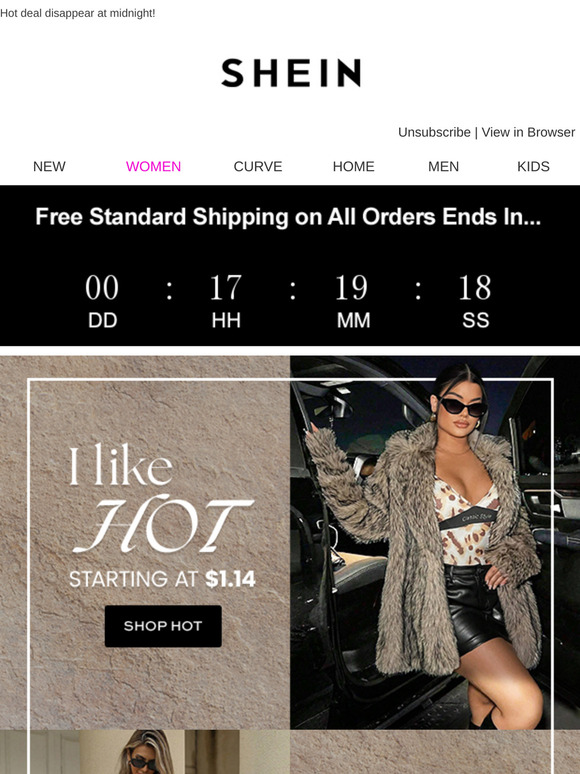 SHEIN Email Newsletters: Shop Sales, Discounts, and Coupon Codes