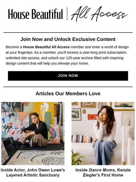 House Beautiful: Join House Beautiful All Access for Exclusive Content ...