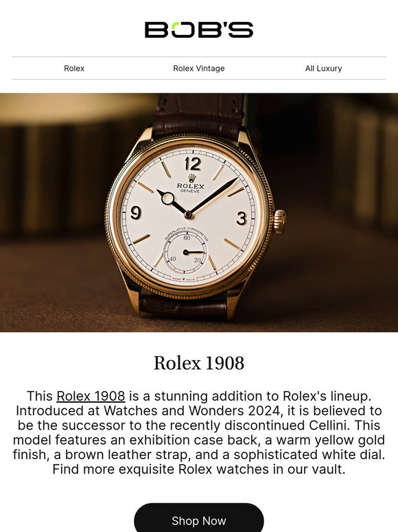 Bob's Watches: Be The First To Shop This 2024 Rolex Watches and Wonders ...