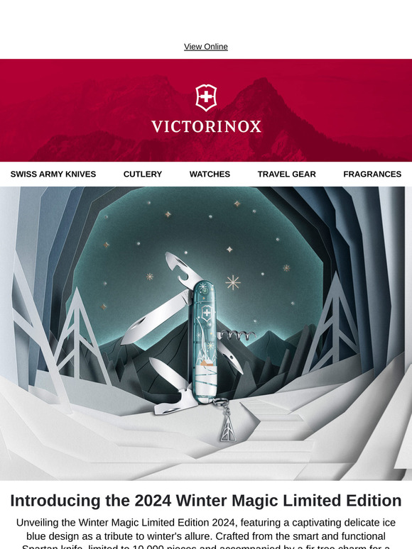 Victorinox: Introducing the 2024 Winter Magic Spartan Limited Edition ...