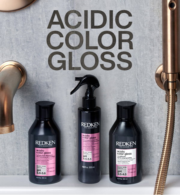 Redken: GET YOUR SHINE ON with Acidic Color Gloss | Milled