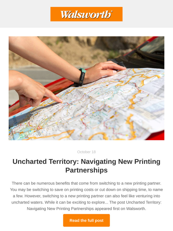 Walsworth Publishing: Walsworth | Uncharted Territory: Navigating New ...