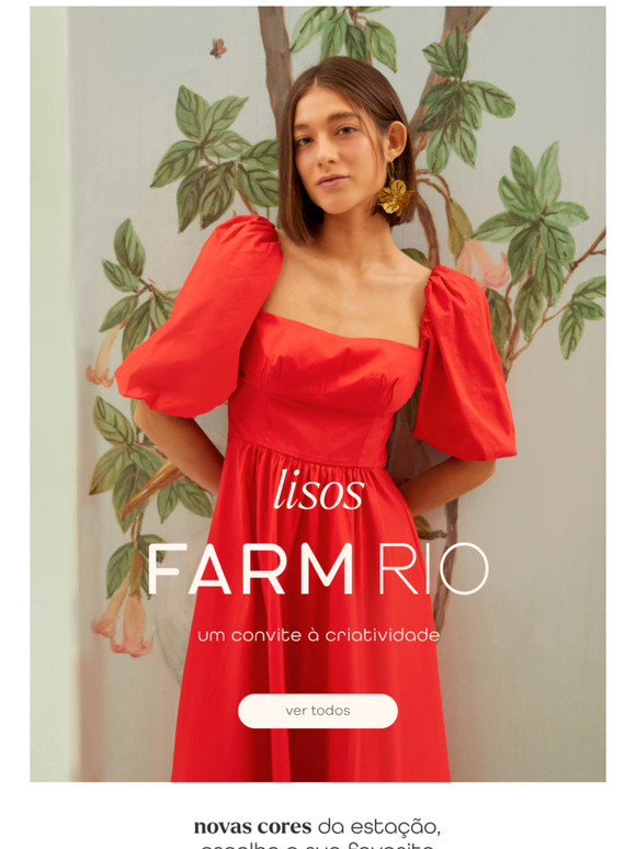 FARM Brasil: novos lisos da cor perfeita pro seu verão 🌈 | Milled