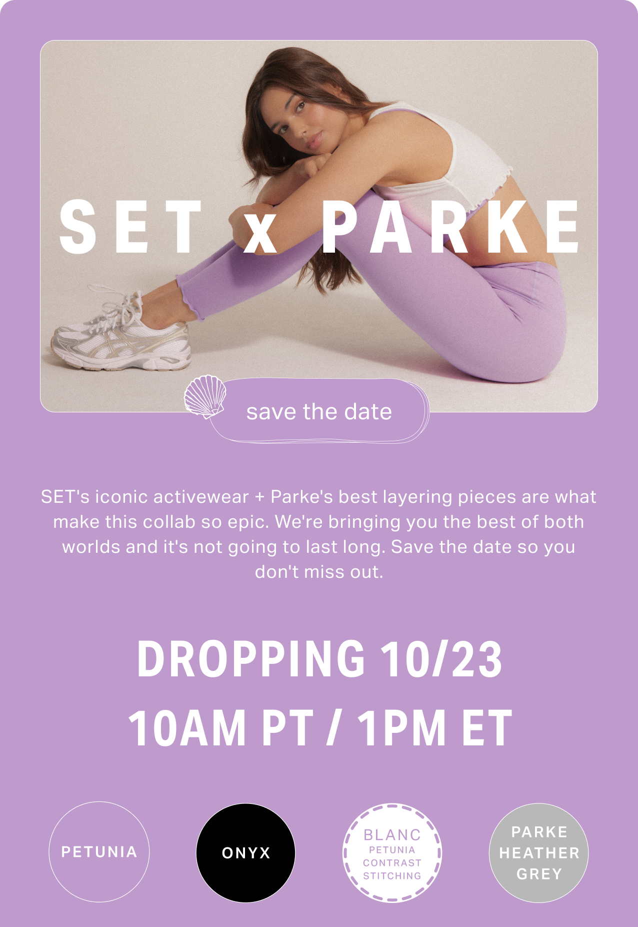 SET Active: INTRODUCING SET X PARKE | Milled