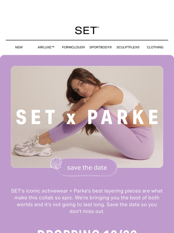 SET Active: INTRODUCING SET X PARKE | Milled