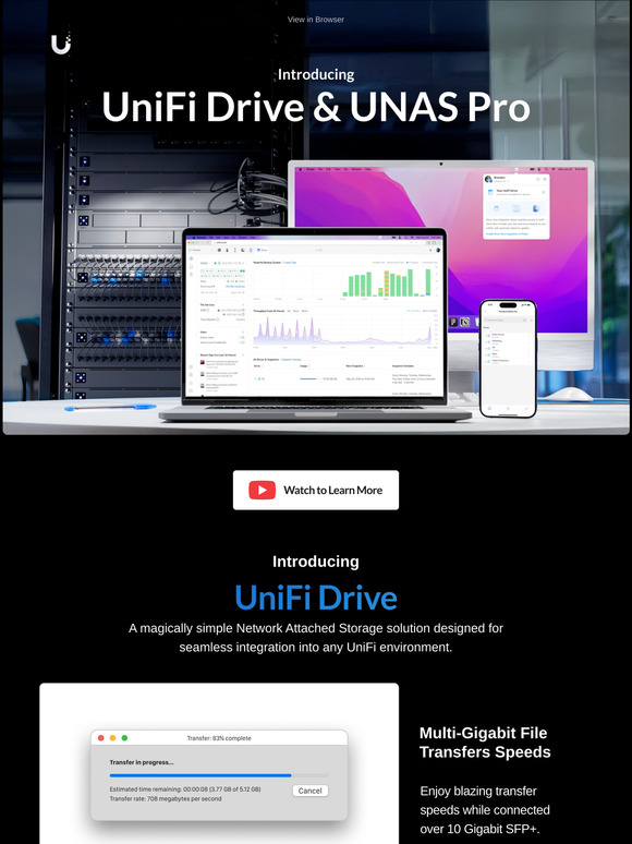 Ubiquiti: Introducing UniFi Drive | Milled