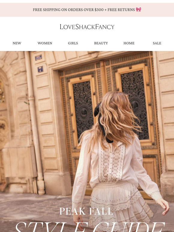 LOVESHACKFANCY: PEAK FALL STYLE GUIDE | Milled