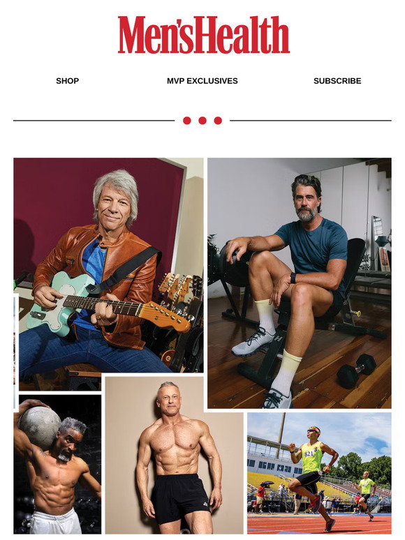 Men'sHealth: 50 Guys Over 50 Who Are Redefining Aging | Milled