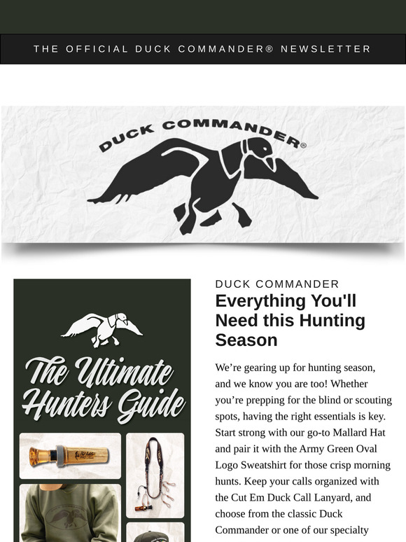 Duck Commander: The Ultimate Hunters Guide | Milled