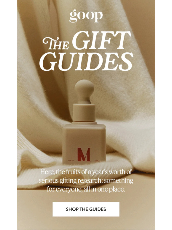 Goop: the 2024 goop gift guides | Milled
