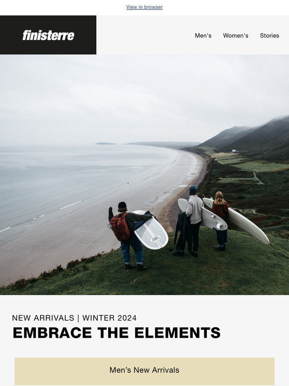 Finisterre: New Arrivals | Winter 2024 | Milled