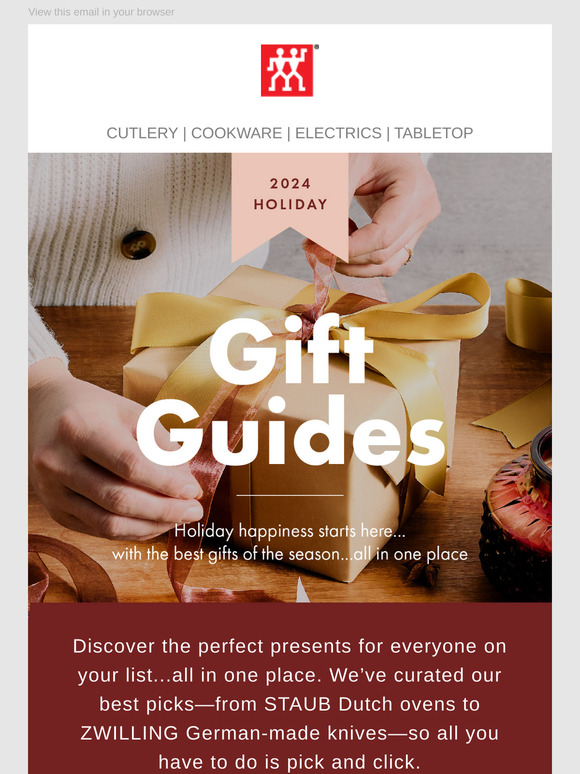 ZWILLING: Browse our 2024 gift guides! 🎁 | Milled