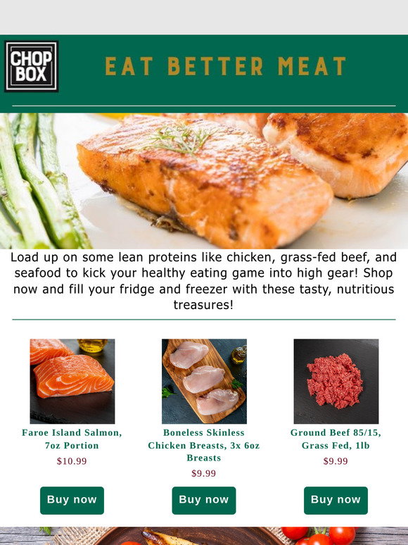Chop Box: Discover Delicious Lean Protein Options | Milled