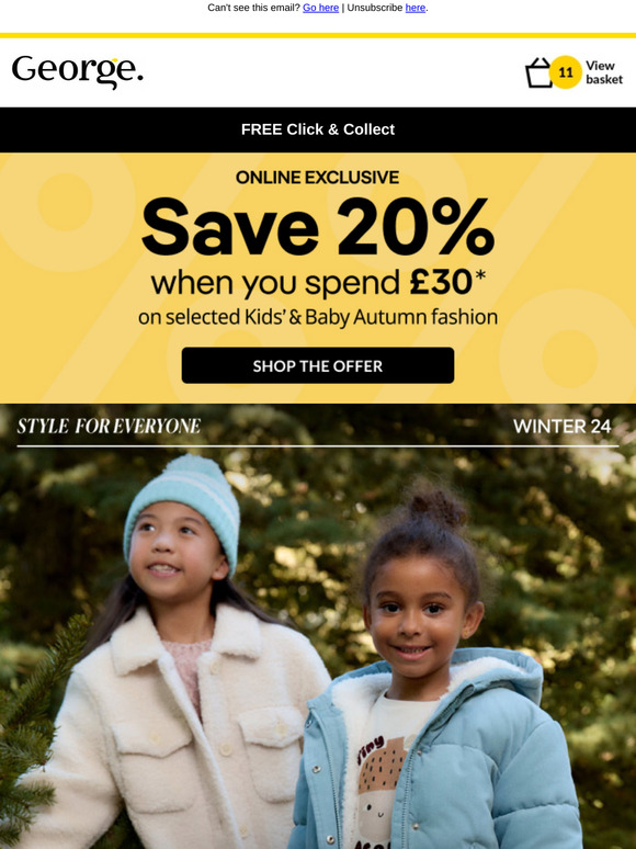 Asda George: 🍂 New season, new outfits... | Milled