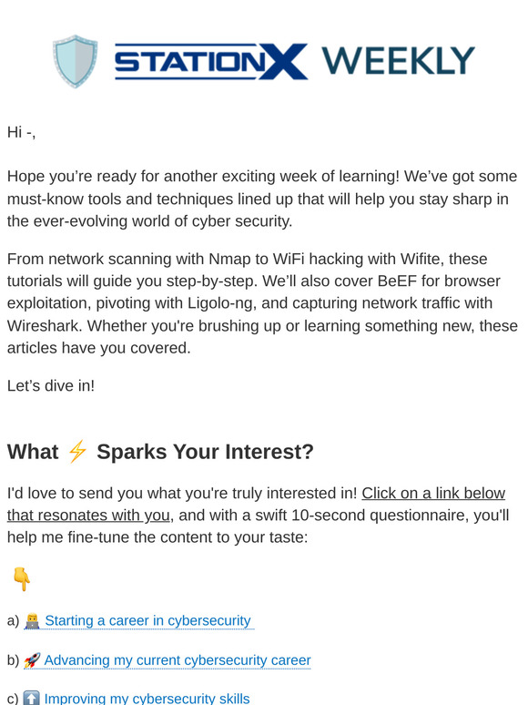 StationX: 🛡️ Master Nmap: Step-by-Step Network Scanning Guide | Milled