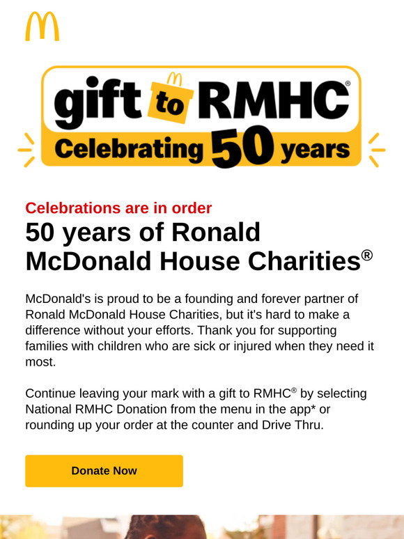 McDonald's: 50 years of RMHC | Milled