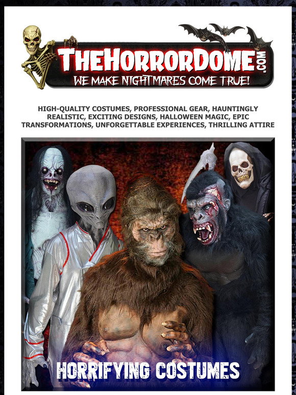 The Horror Dome: HorrorDome Costume Sale | Milled