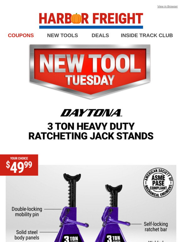 Harbor Freight New Product Alert Milled