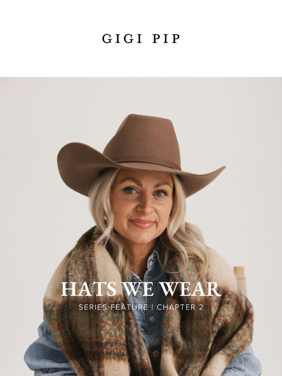 Gigi Pip: Hats We Wear Series: Meet our Director of Product + Marketing ...
