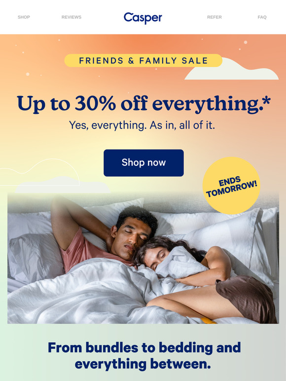 Casper Email Newsletters: Shop Sales, Discounts, and Coupon Codes