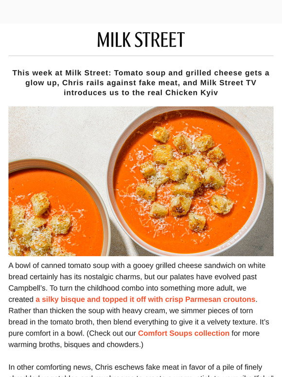 Milk Street Kitchen: A grown-up twist on a childhood favorite | Milled