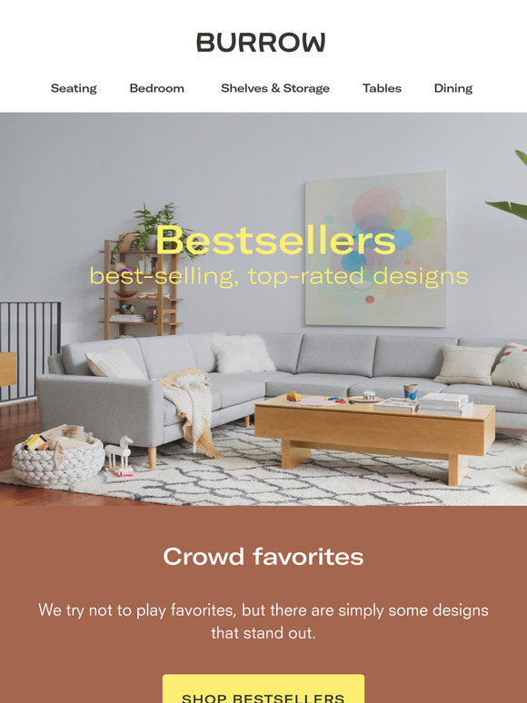 Burrow: From seating to storage, these are our crowd favorites | Milled