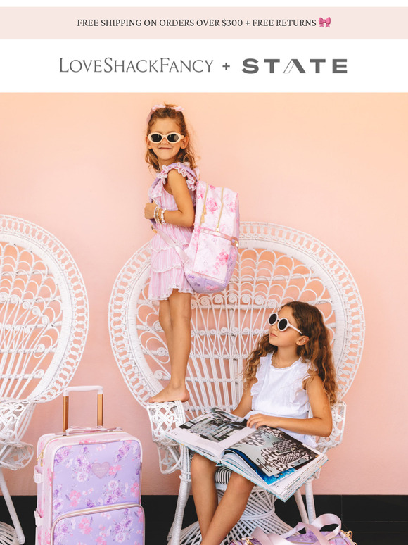 LOVESHACKFANCY: JUST IN: Our Limited-Edition Collab with STATE Bags ...