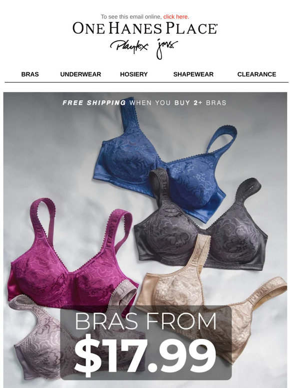 Hanes: Everyone’s Favorite Bras on Sale | Milled