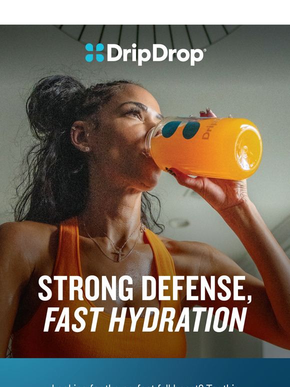 DripDrop: Play Defense with Orange DripDrop 🍊 | Milled