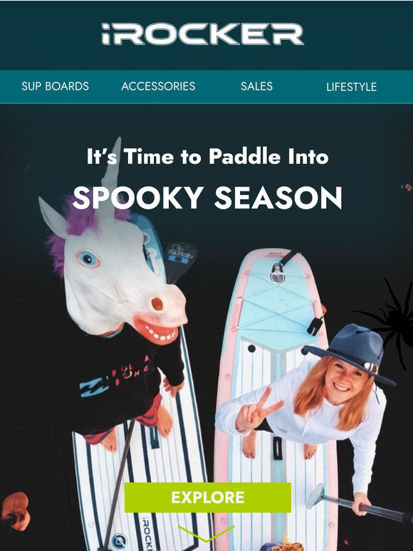 iROCKER: Paddle Into Halloween Fun – Don’t Forget Your Costume! | Milled