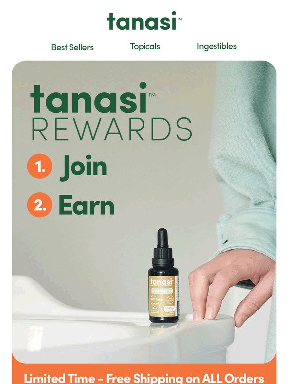 Tanasi: Tanasi Rewards Program *New* Update | Milled