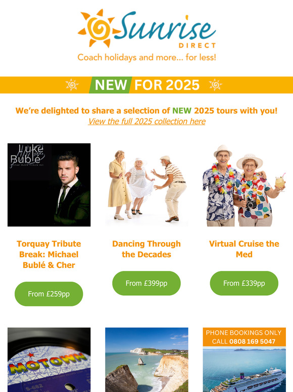 Sunrise Direct: NEW for 2025 | Milled