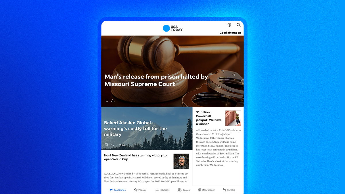 USA TODAY: In-depth reporting made for real life | Milled