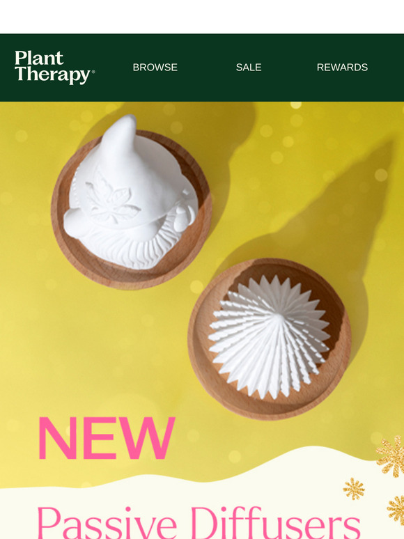 Plant Therapy: Our CUTEST Holiday Passive Diffusers ever 😍 | Milled