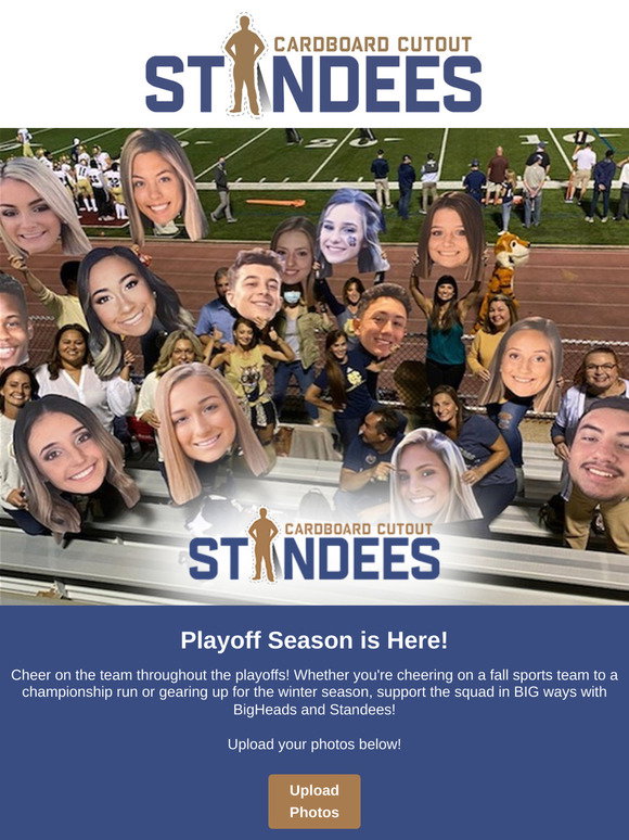 Cardboard Cutout Standees: Time to Rally: Playoffs & Theme Nights Ahead ...
