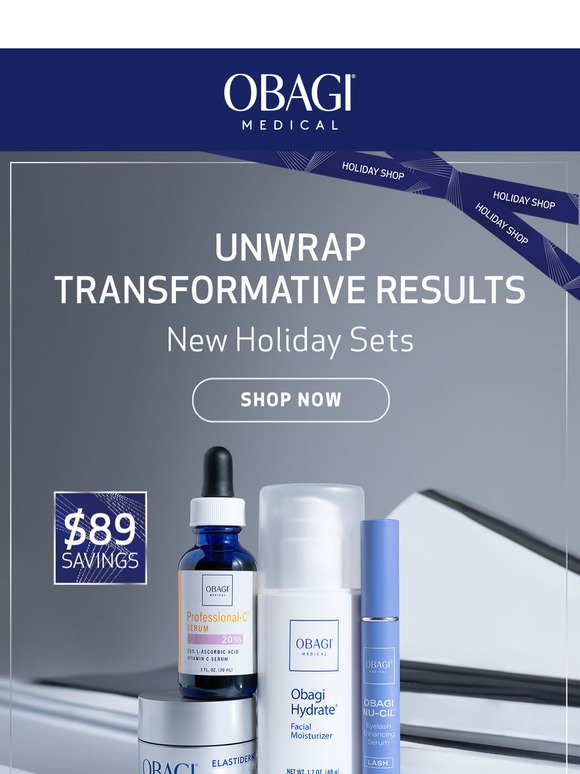 Obagi: Introducing our NEW Exclusive Holiday Skincare Sets | Milled