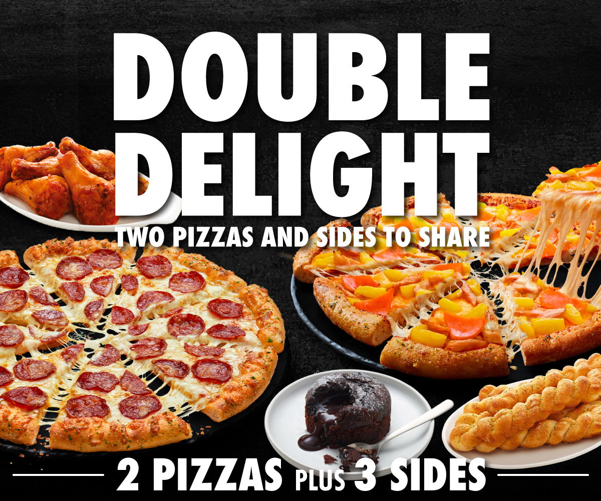Domino's Pizza: Craving Variety? Get 2 Pizzas + 3 Sides! | Milled