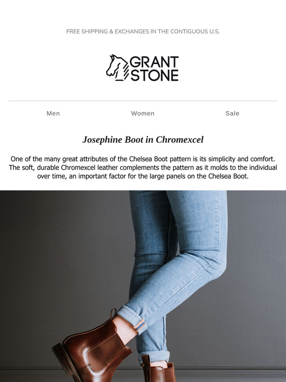 Grant Stone: New Josephine Chelsea Boot | Milled