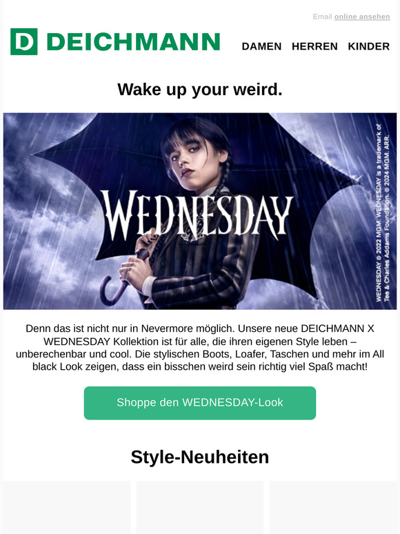 Deichmann: DEICHMANN X WEDNESDAY Kollektion shoppen | Milled