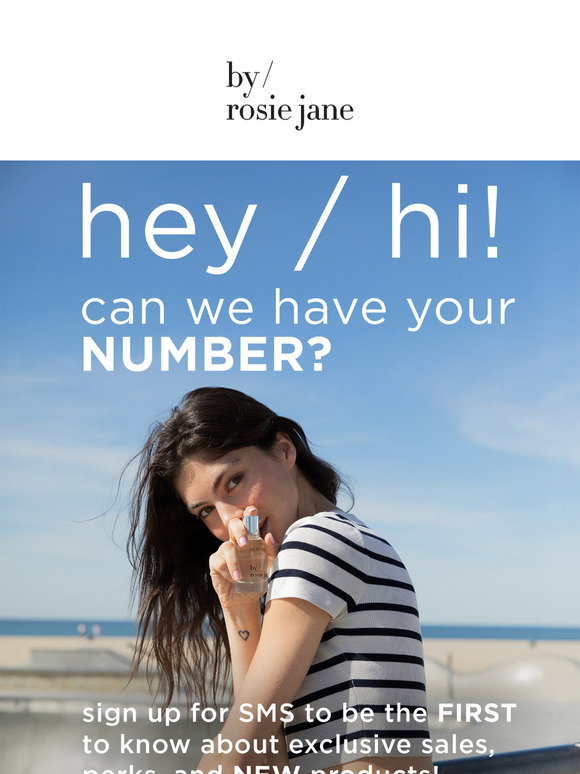 By Rosie Jane: Be the First to Know! | Milled