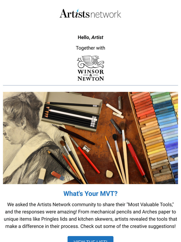 Artists Network: Most Valuable Tools in Your Studio: Extended Edition ...