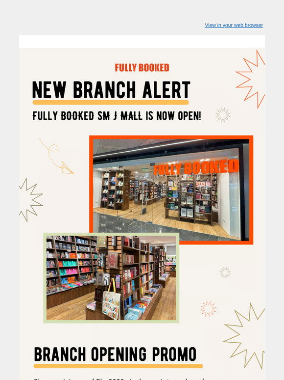 Fully Booked: Fully Booked is now at SM J Mall Cebu | Milled