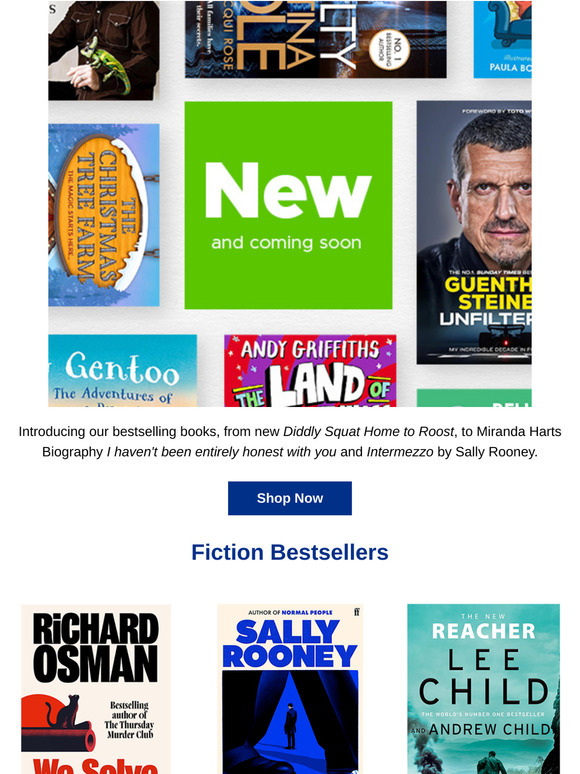 WHSmith: Bestselling books! | Milled
