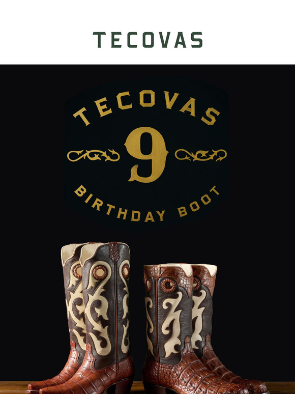 Tecovas: Birthday Boot IX is here! | Milled